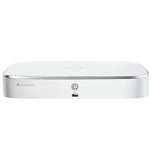 Lorex D841A82 4K Ultra HD Analog 8 Channel 1HDD 2TB Security DVR with Advanced Motion Detection and Smart Home Voice Control, Lorex Home, White