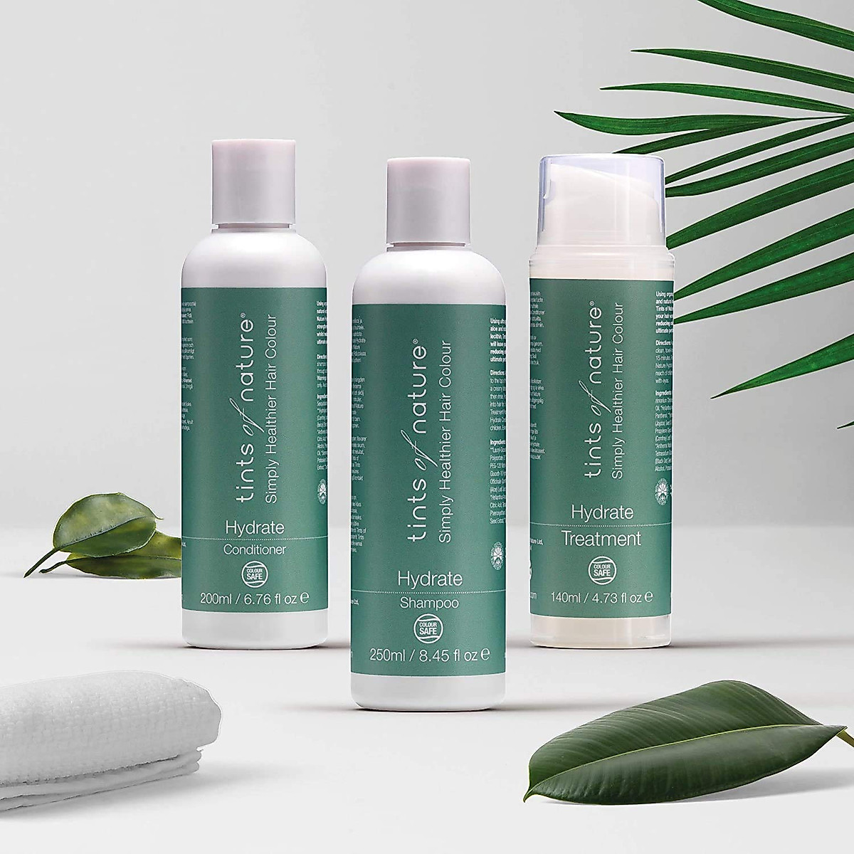 Tints of Nature Natural and Organic Hydrate Shampoo, Intensely Hydrating, Vegan, 1 x 250ml