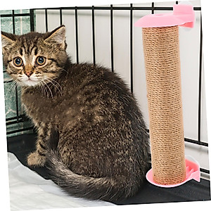 BESPORTBLE Cat Scratching Post Scratching Climbing Post Replacement Pole Cat Climbing Cage Supply Indoor Cat Scratcher Accessories Part for Cat Cages