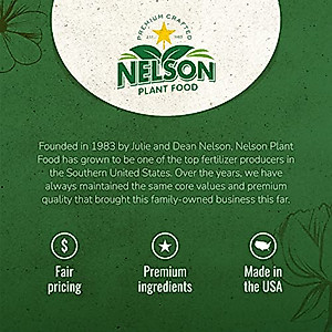 Nelson Plant Food - NutriStar Hibiscus Fertilizer - Outdoor and Indoor Plant Food - Tropical Hibiscus Fertilizer For All Flowering Tropical Plants