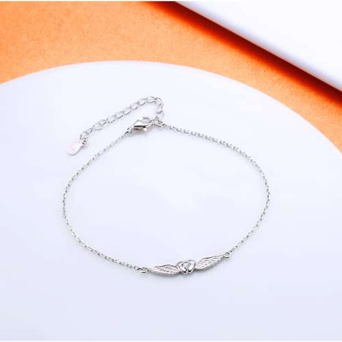 Miscarriage Mommy of an Angel Bracelet 925 Sterling Silver Pregnancy Infant Loss Remembrance Memorial Jewelry Sympathy Gift for Women Mom