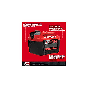 CRAFTSMAN V20 Craftsman Battery, 9.0-Ah (CMCB209)