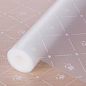 INNOLITES Shelf Liner, Non-Slip Shelf Liners for Kitchen Cabinets, Waterproof Non-Adhesive Kitchen Drawer Liner, Durable EVA Cabinet Liners for Shelves, Refrigerator, Cupboard, Storage