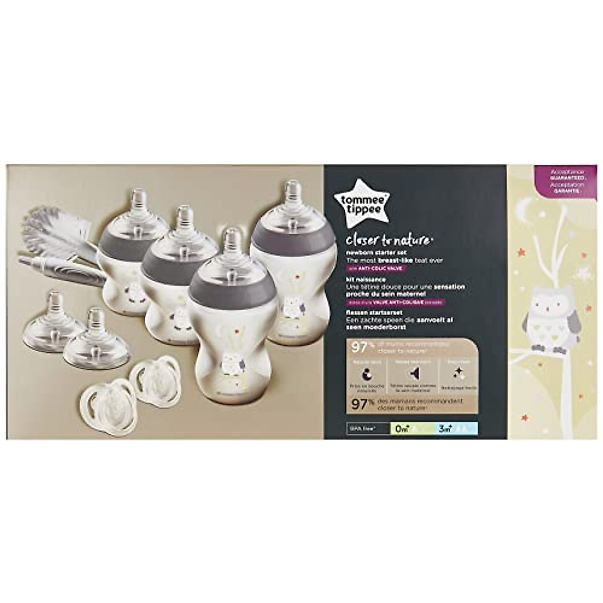 Tommee Tippee CTN Newborn Bottle Feeding Starter Set
