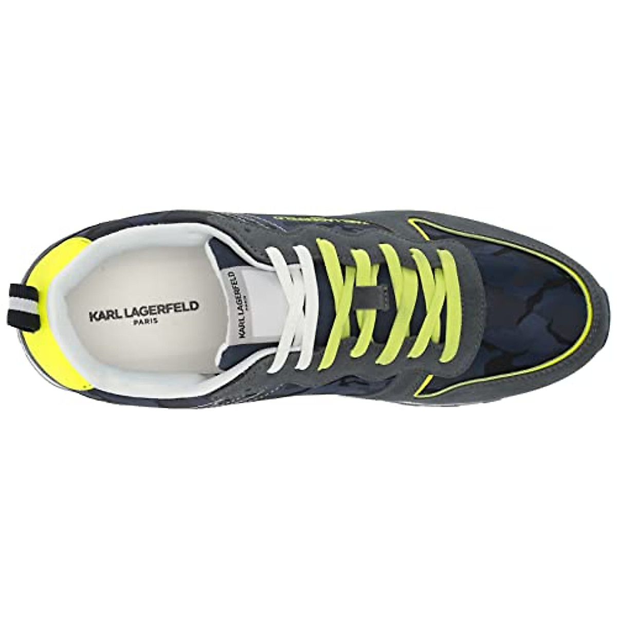 Karl Lagerfeld Paris Men's Running Sneaker, Navy, 13