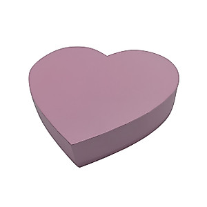 WENPACK Empty Heart Shaped Gift Box Strawberry Packaging (Black)