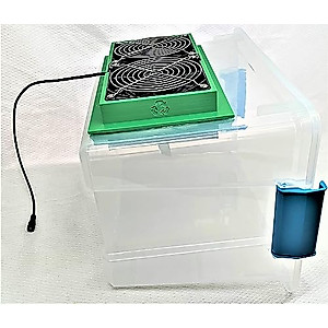 Clean Air Box - DIY Laminar Flow Hood - Mushrooms, Tissue Culture, and More - 3D Printed from Recycled Plastic