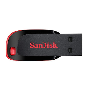 SanDisk Cruzer 32GB (16GB x 2) Cruzer Blade USB 2.0 Flash Drive Jump Drive Pen Drive SDCZ50 - Two Pack w/Everything But Stromboli (tm) Lanyard