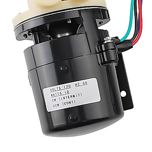 maXpeedingrods Pump Motor Assembly for Hoshizaki PA0613 Ice Maker Machine Water Pump with Capacitor, 12V 60Hz 10W for Hoshizaki KM-515MAH KM-320MAH KM-500MAE