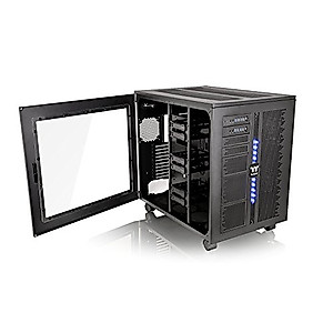 Thermaltake Core W200 Dual System Capable Extreme Water Cooling XL-ATX Fully Modular/Dismantle Stackable Tt Certified Super Tower Computer Case CA-1F5-00F1WN-00 Black
