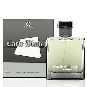 Carte Blanche Mens Fragrance, Cologne For Men, Eau de Parfum Natural Spray, Tangerine, Marine And Orange Scents