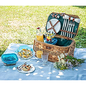 Bormioli Rocco Frigoverre Evolution Collection - 4.75-Inch Square Container - 42cl (14.25 oz.) - Grey