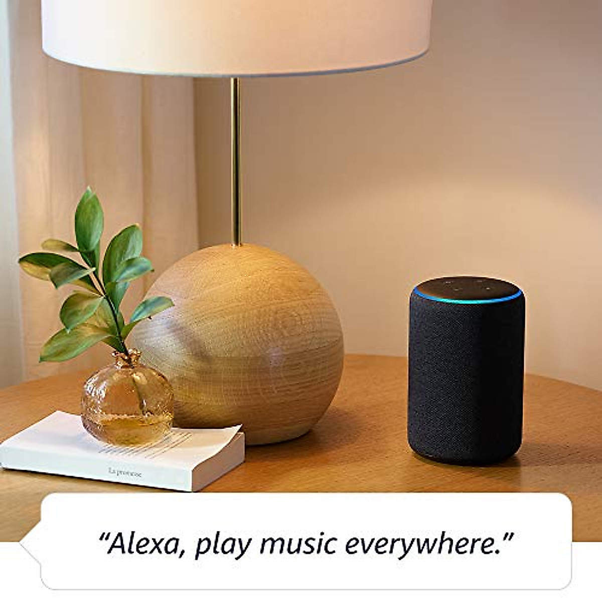 Echo Plus (2nd Gen) - Premium sound with built-in smart home hub - Charcoal