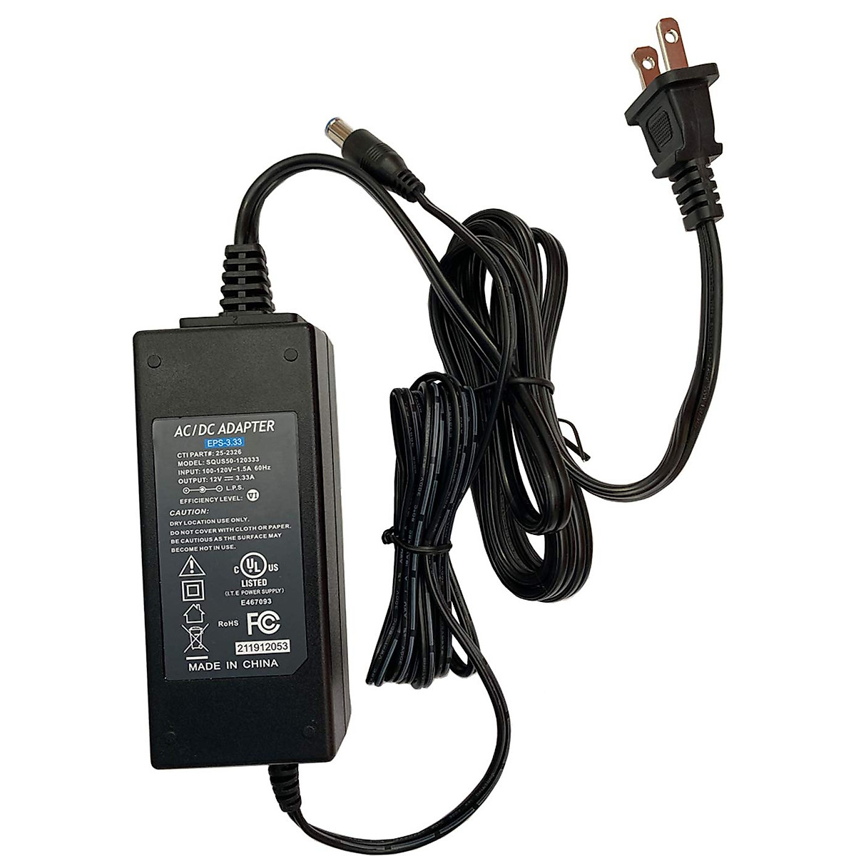 UPBRIGHT 12V AC/DC Adapter Compatible with LG Electronics FSP036-DGAA1 E2060T-PN 20" Widescreen LED LCD Monitor 12VDC 3000mA DC12V 3A 12.0V 3.0A 12 Volts 36W Power Supply (w/Center Pin Inside Tip)