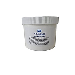 Aqua Buff 2000 ONE Step Buffing & POLISHING Compound, Fiberglass Coatings, Inc, DIY, Boat, Gel Coat, CAR Paint, AUTO, Metal, Aluminum, Professional Grade for Professionals, 1 Quart