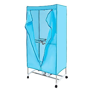 1000W Portable Dryer, Electric Clothes Dryer Machine Double Layer Stackable Clothes Drying Rack for Apartments, Laundry, RV, 110V