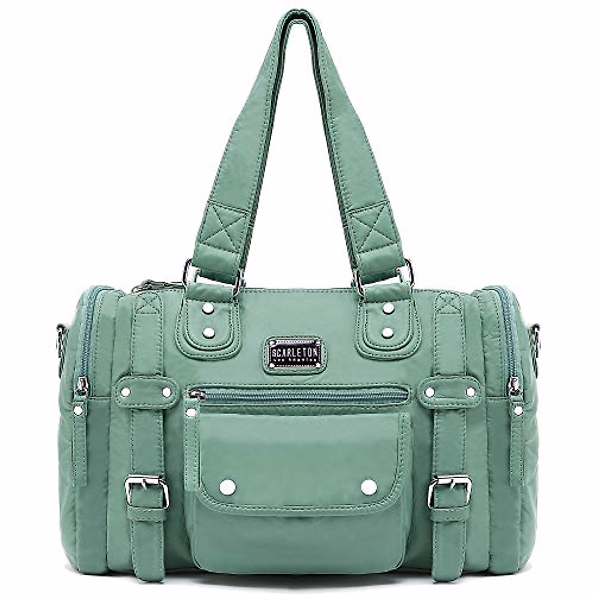SCARLETON Handbags for Women, Purses for Women, Women Purses and Handbags, Womens Purse w/Multiple Pockets, H148553, Green