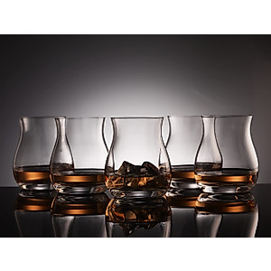 GLENCAIRN RIBBON THISTLE, WHISKY CANADIAN MIXER TASTING GLASS