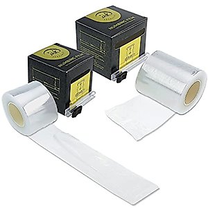 (42mm + 60mm) Premium Numbing Preservative Film by Ink Permanent [1000 Feet Per Roll] Plastic Wrap for Tattoos, Microblading, Lip Tattoo, Eyebrow Lamination & Lash Lift – 42 or 60 mm width 300 Meters