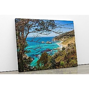Big Sur Ocean Seascape Photo Wall Art Decor (Paper Print, 8x10 inches)