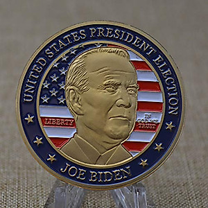 Joe Biden National Flag President Commemorative Coin Souvenir Collectible Coins