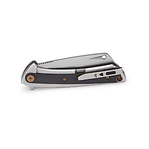 Buck Knives 263 HiLine Folding Pocket Knife 3.6" D2 Satin Blade, Aluminum and G10 Handle