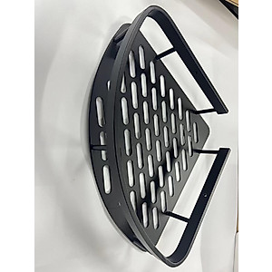 MXITA Corner Shower Caddy,Adhesive Shower Corner Organizer Shelves,Bathroom Shower Organizer Shelves，No Drilling, for Toilet, Bathroom, Dorm and Kitchen 2 Pack (black)