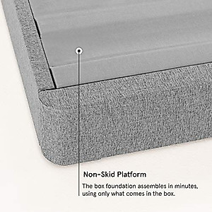 Tuft & Needle Mattress Box Foundation Box Spring Replacement, King