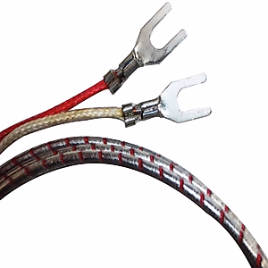 MCAMPAS 36" Thermopile Generator 750 Millivolt Thermopile with PG9 Adapter Replacement for Fire Gas Stoves Heat, Glo Gas Stoves Oven Water Heater,Frying Furnace Thermopile Thermogenerator -5 Pack