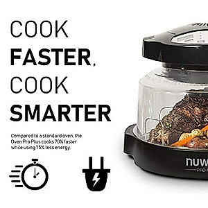Nuwave (Renewed) Oven Pro Plus Countertop Convection Oven with Triple Combo Cooking Power