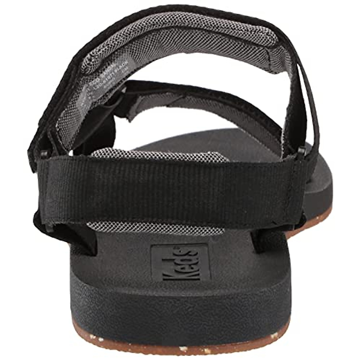 Keds Women's Trio Eco Sport Sandal, Black, 9