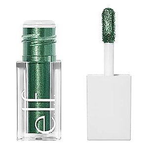 e.l.f. Liquid Metallic Eyeshadow, Gel Formula, High-Impact Multi-Dimensional Finish, One-Swipe Coverage, Aurora, 0.1 Fl Oz (3mL)