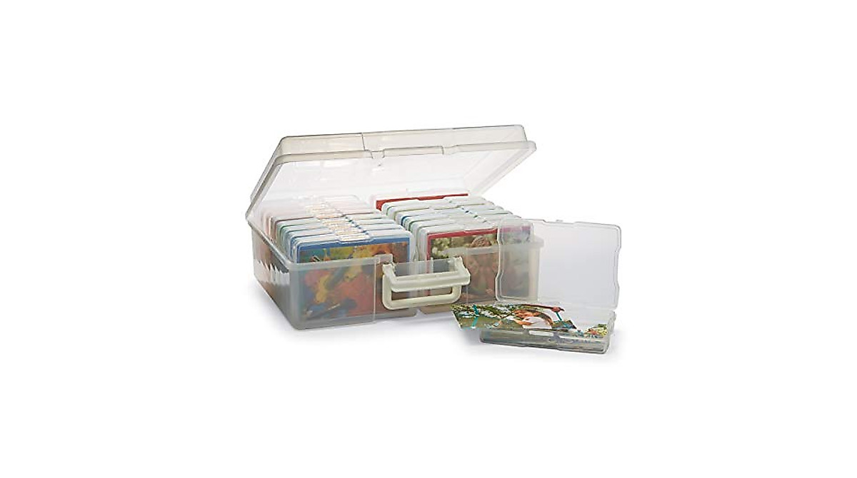 Recollections Photo & Craft Storage Box - Organize 1,600 Photos