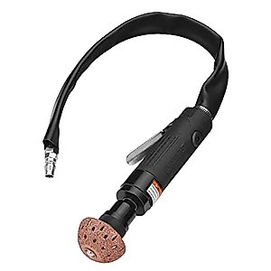 BaiNuo Air Tire Buffer Pneumatic Micro Die Grinder Kit, 2500RPM Low Speed Tire Repair Tools with HEX Shank Buffing Wheels for Rubber Wheel Stone Marble Grinding