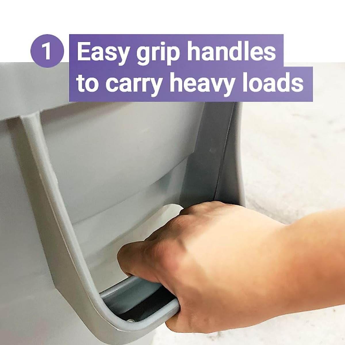 JANILINK 44 Gal Trash Barrel w/Water Release Valve