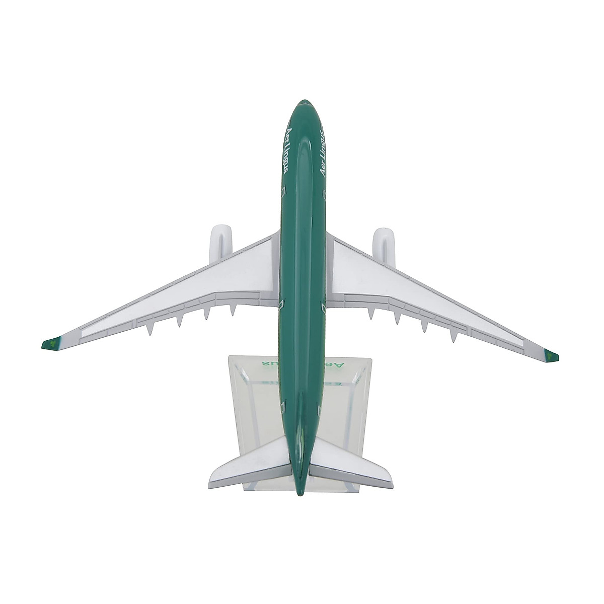 TANG DYNASTY 1:400 Air Bus A330-300 Ireland AER Lingus Metal Airplane Model Plane Toy Plane Model (Green)