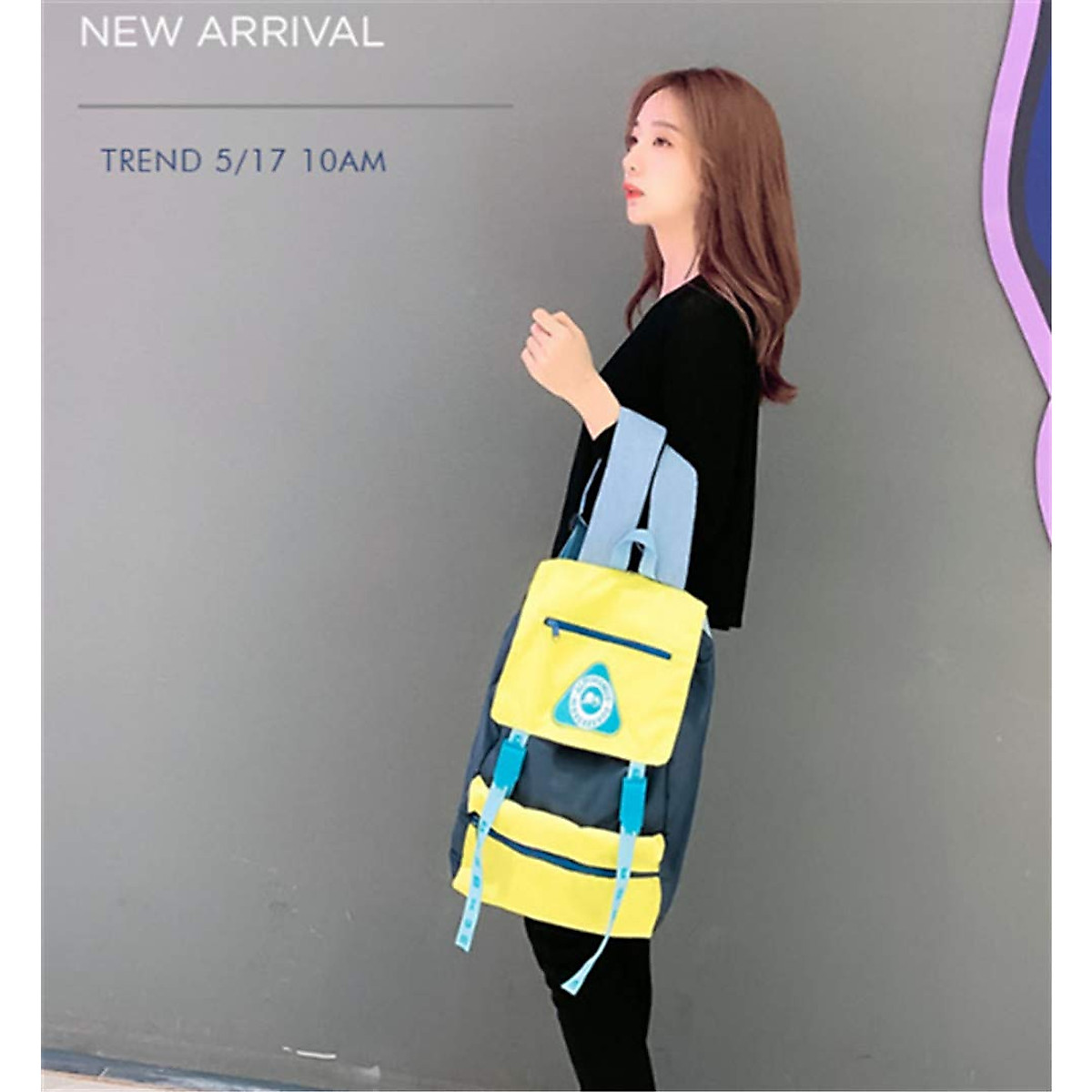 Call Me Your Name Backpack Unisex Rucksack Shoulder Bag Yellow Blue New