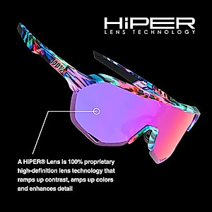 100% S2 Sport Performance Cycling Sunglasses (Soft Tact Black - Smoke Lens)