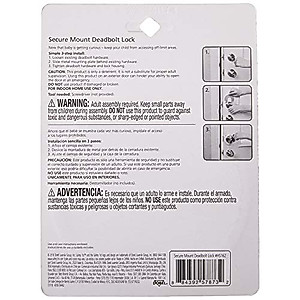 Safety 1st Secure Mount Deadbolt Lock