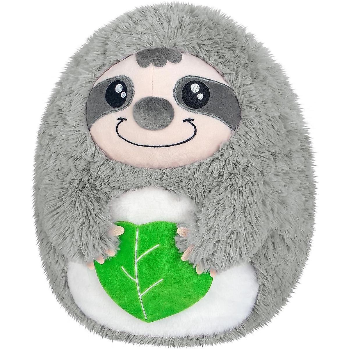 SuzziPals 13" Stuffed Sloth Plush Pillows, Sloth Stuffed Animal Sloth Stuffed Pillow for Squish & Sloth Decor, Cute Plushies Sloths Throw Pillows for Cuddle, Sloth Gifts Birthday Gifts for Girls Boys