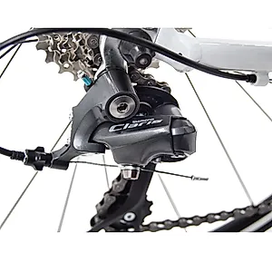 Tommaso Imola - Sport Bike Performance Aluminum Road Bike, Shimano Claris 24 Speeds Road Bicycle Men Road Bikes for Men Bike Men Women Speed Bike Racing Bike Adult Bike City Bike- White Small 53cm