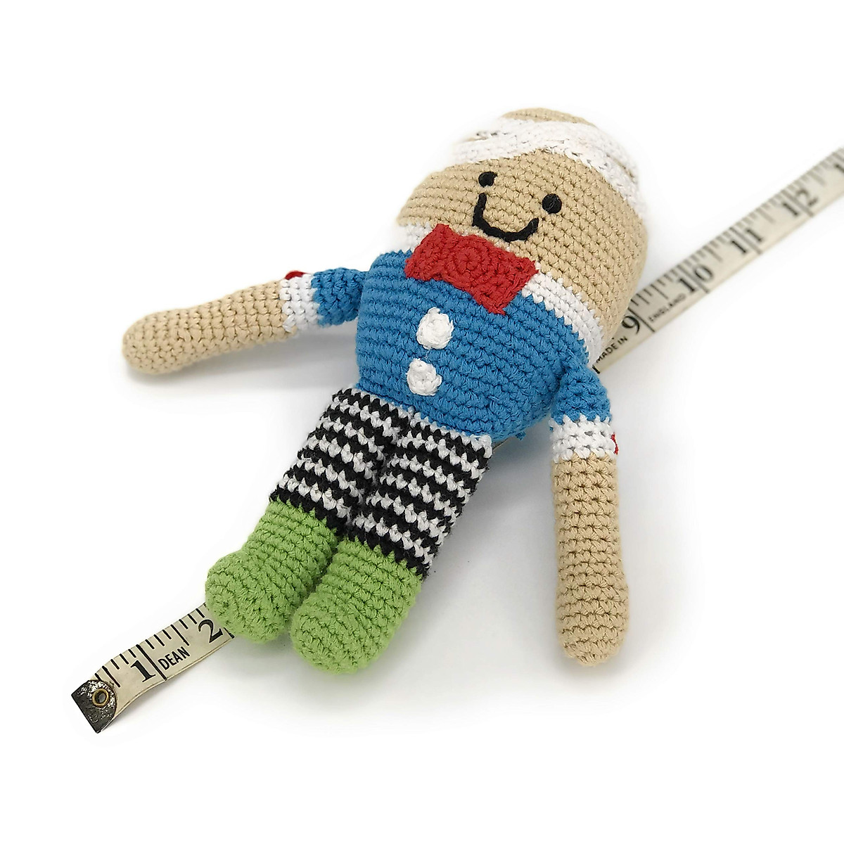 Pebble | Handmade Humpty Dumpty | Crochet | Fair Trade | Pretend | Imaginative Play | Rattle | Machine Washable