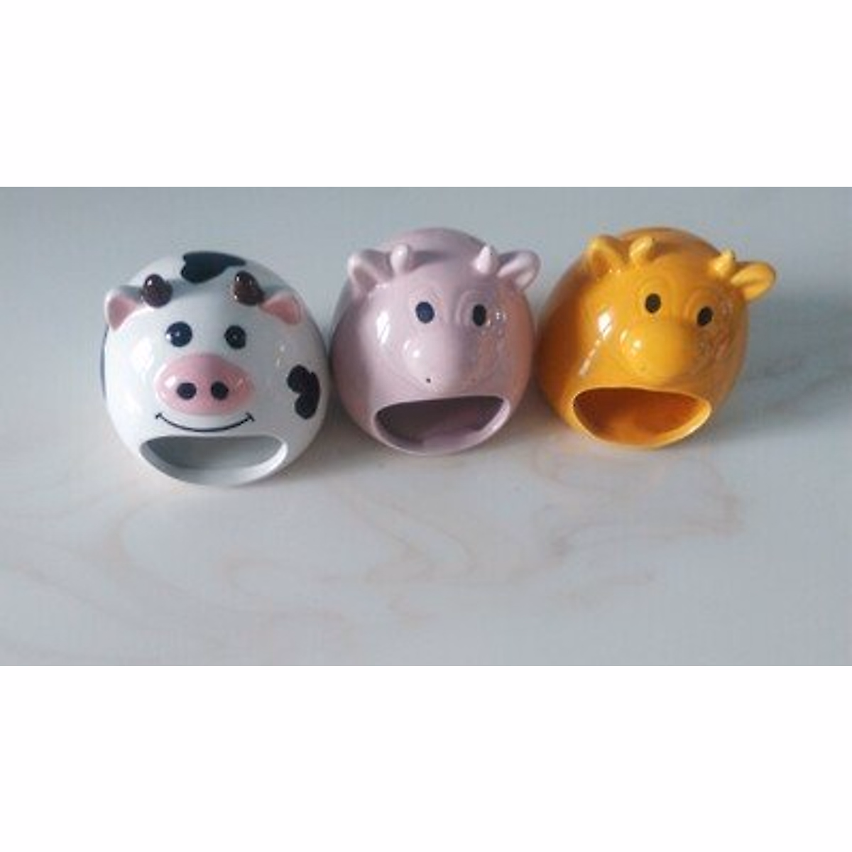 Small Animal Hideout Ceramic House Critter Bath House Cave Mini Hut Cage for Chinchilla Hamster (White)