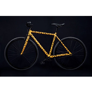 Bookman Reflective Stickers, Leopard Print (Black) - Hard Surface Stickers - 1 Sheet (3.74 x 4.53 inches)