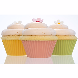 Silicone Baking Cups / 13 Reusable Nonstick Cupcake Liners/Premium Muffin Molds - Stand Alone Cupcake Holders - No BPA - Gift Set - 6 Designer Colors - Standard Size