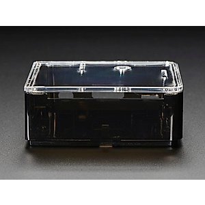 Adafruit 2359 Raspberry Pi A+ Case - Smoke Base w/Clear Top