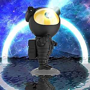 BestYiJo Astronaut Light Projector, Galaxy Projector Night Light 3D Nebula Decor lamp for Kids Room with Remote Control, 8 Color Modes Star Projector for Bedroom Ceiling Gaming Room Decor