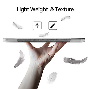 Pritom 10 inch Tablet Cover Case Compatible with Pritom Touch 10 or M10（3G Tablet 10 inch - Fixed Viewing Angle, Stand Folio and All-Round Protection