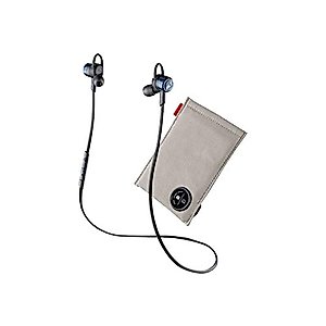 Plantronics Moisture-Resistant Earphones - Wireless - Bluetooth with Charging Case Cobalt Blue (204352-70)