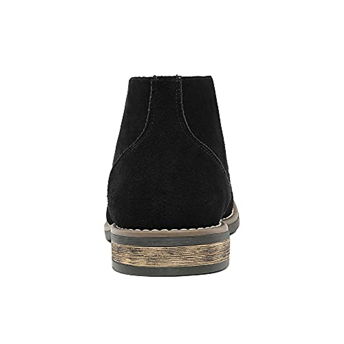 Bruno Marc Men's Black Casual Suede Leather Chukka Dress Boots Lace Up Desert Boots Size 10.5 M US URBAN-01